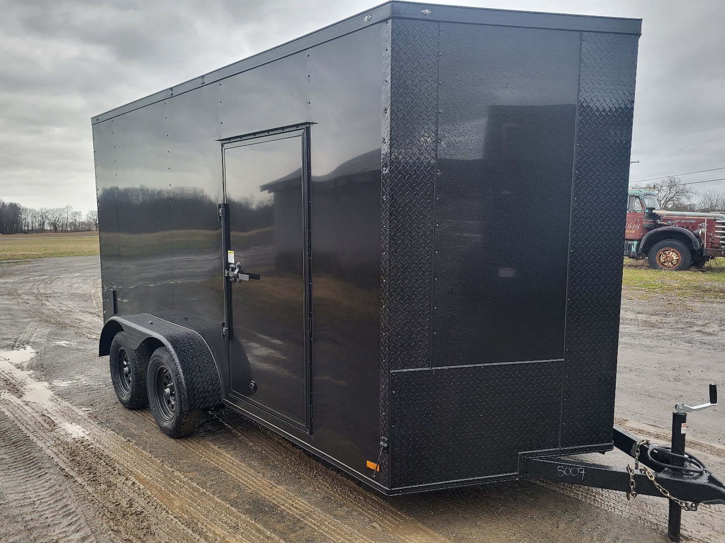 New 2024 TITANIUM 7X16 Cargo / Enclosed Trailer | Schuylerville New York