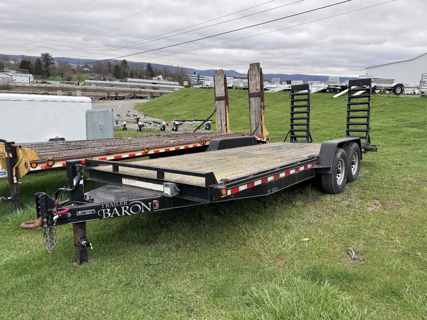 Used USED 2016 Quality 20' Equipment Trailer w/2' Dove | Mount Pleasant ...