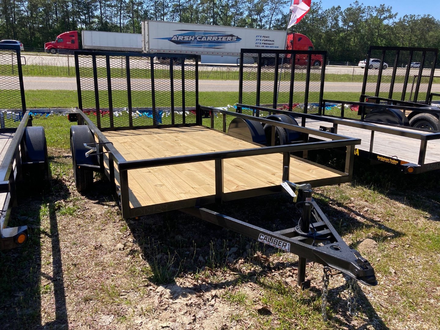 New 2024 Caliber Trailer Mfg 6.6x12 SA Utility Trailer | Pearl River ...