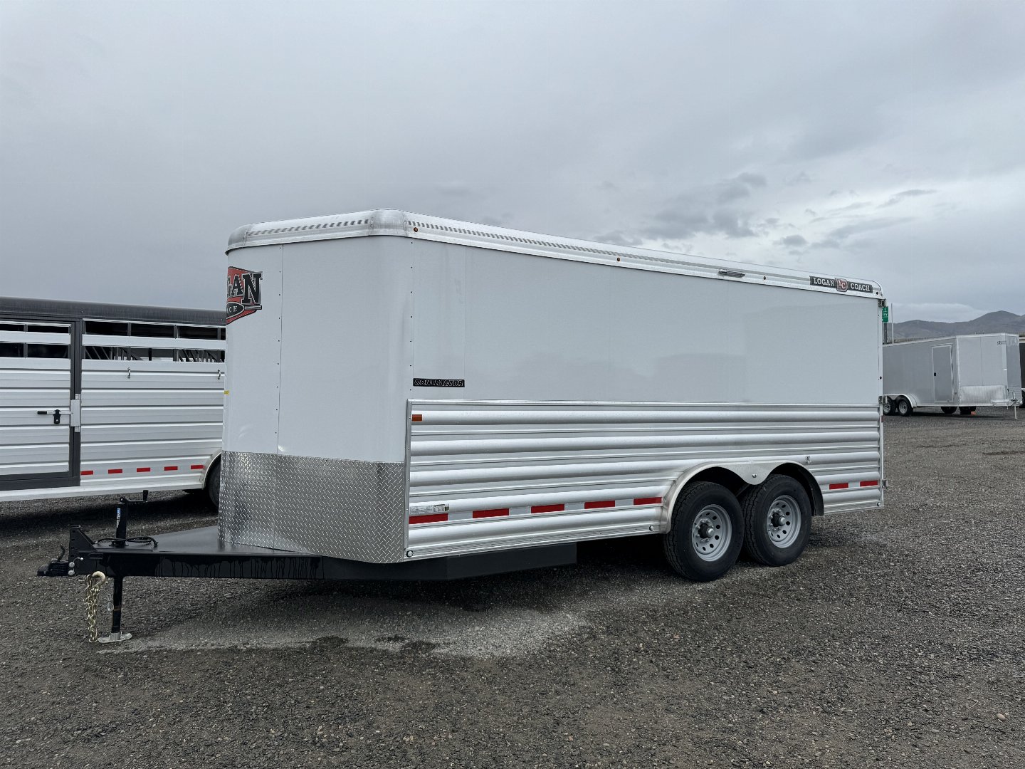 New 2024 LOGAN COACH 16' Contractor Cargo / Enclosed Trailer | Three ...