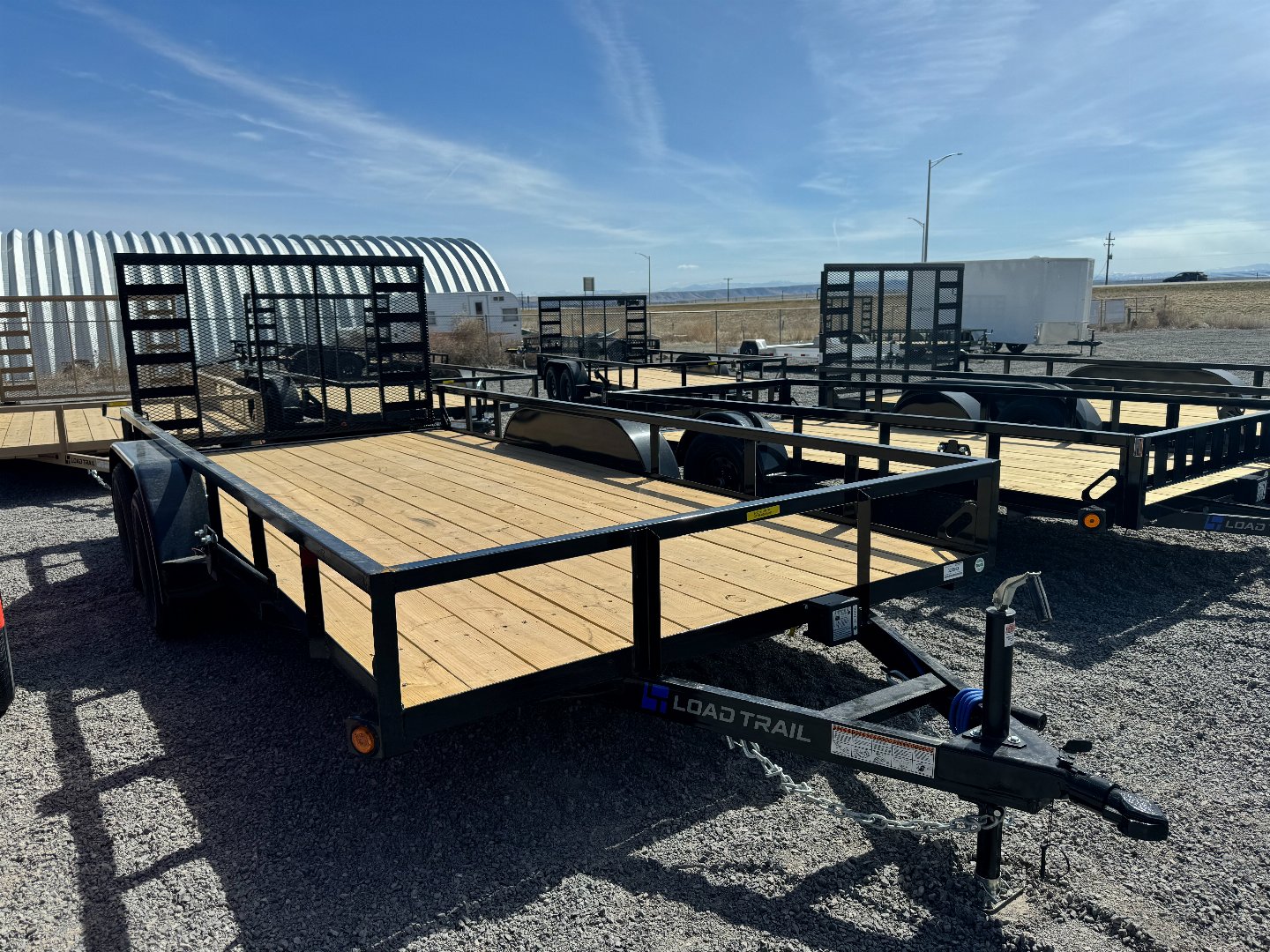 New 2024 LOAD TRAIL UE 83x16 Utility Trailer | Three Forks Montana