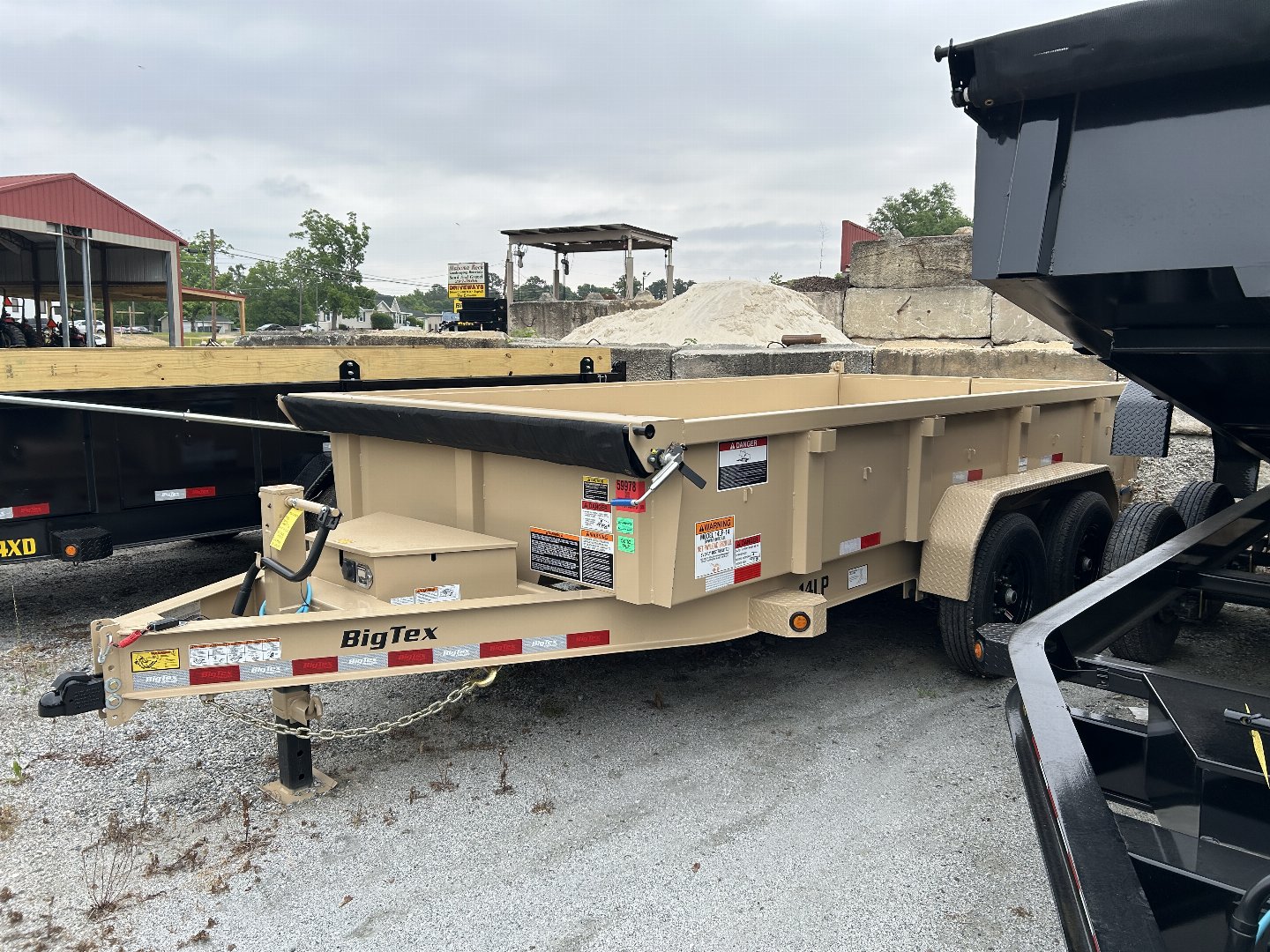 New 2025 BIG TEX TRAILERS 14LP-14Bk Dump Trailer | Phenix City Alabama