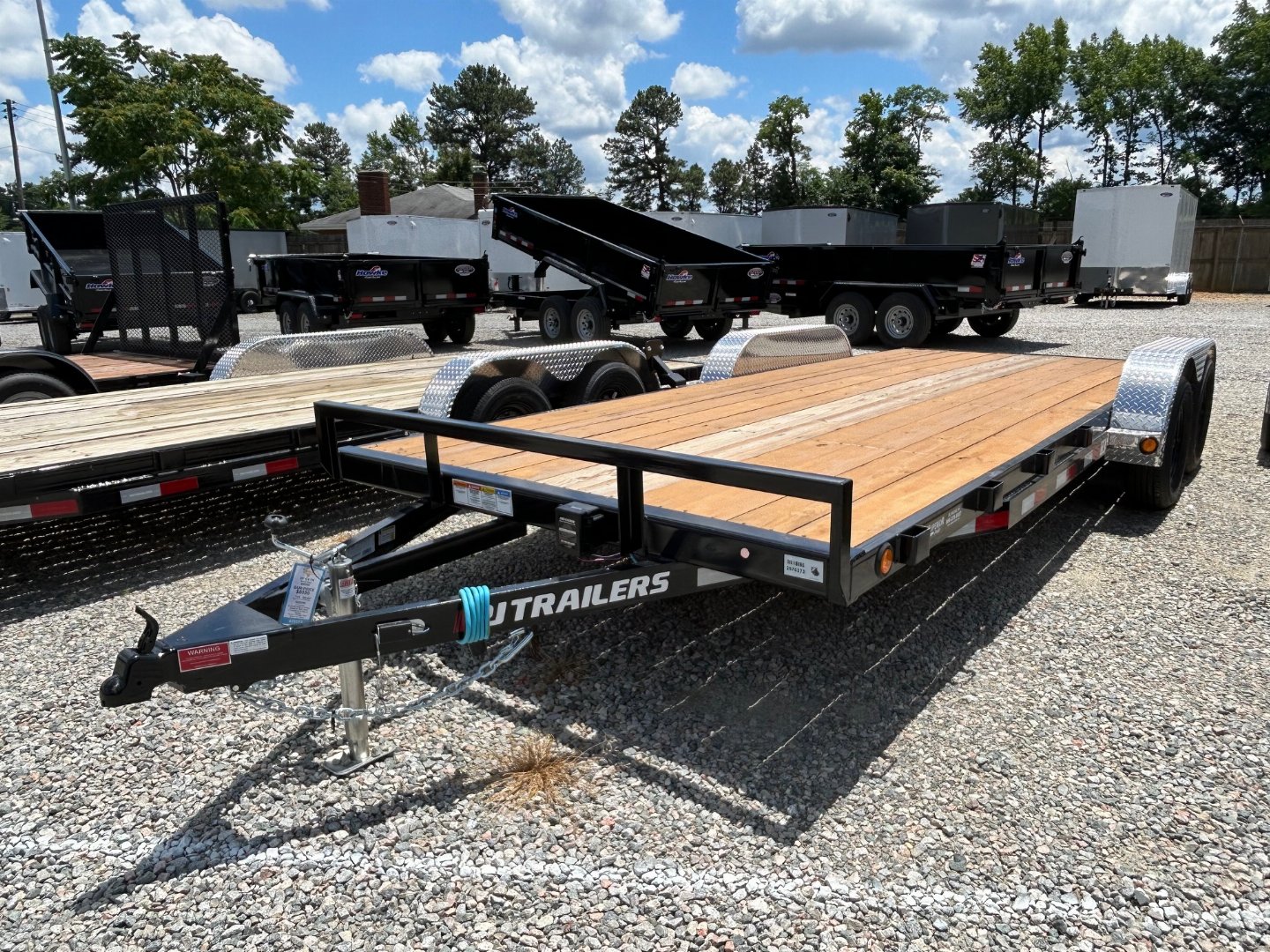 Open Car Trailers - Superior Trailers | NC and VA Flatbed and Cargo ...