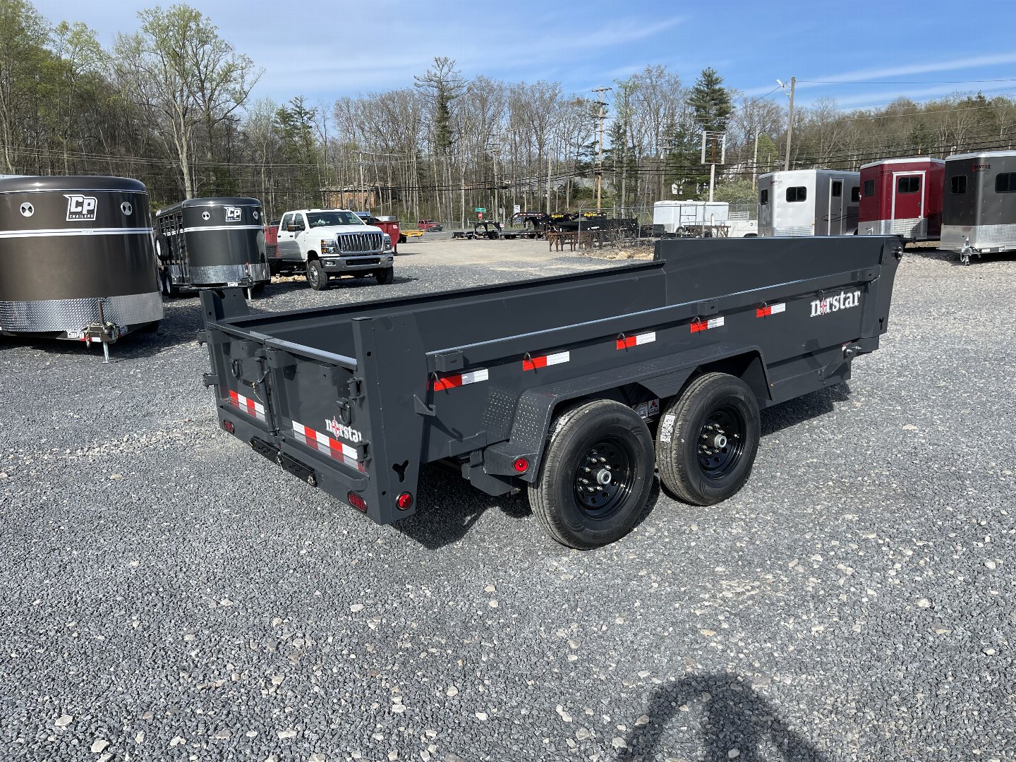 New 2024 Norstar DCB 83X14 14.9K Dump Trailer | Beaver West Virginia