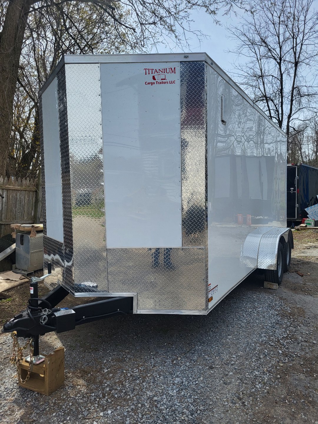 New 2024 TITANIUM 7x16TA Cargo / Enclosed Trailer | Schuylerville New York