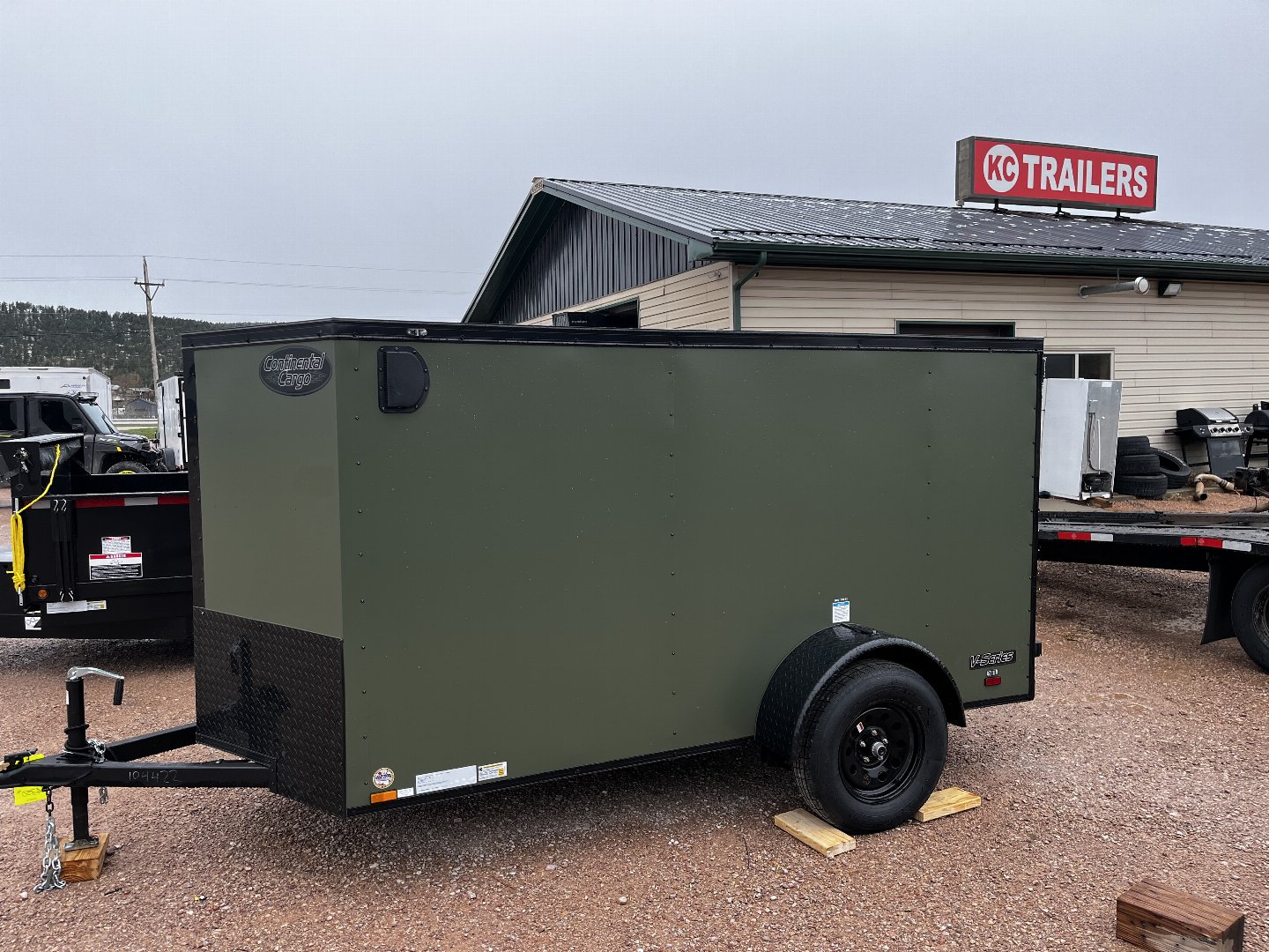 New 2024 LOOK TRAILERS DLX 7X14TA2 Cargo / Enclosed Trailer | Summerset ...