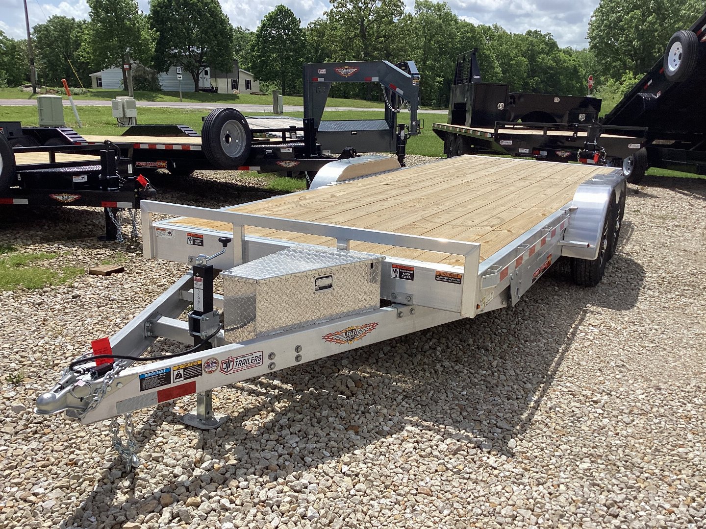 New 2024 H&H TRAILERS H8220EXA-100 Car Hauler | Hermann Missouri