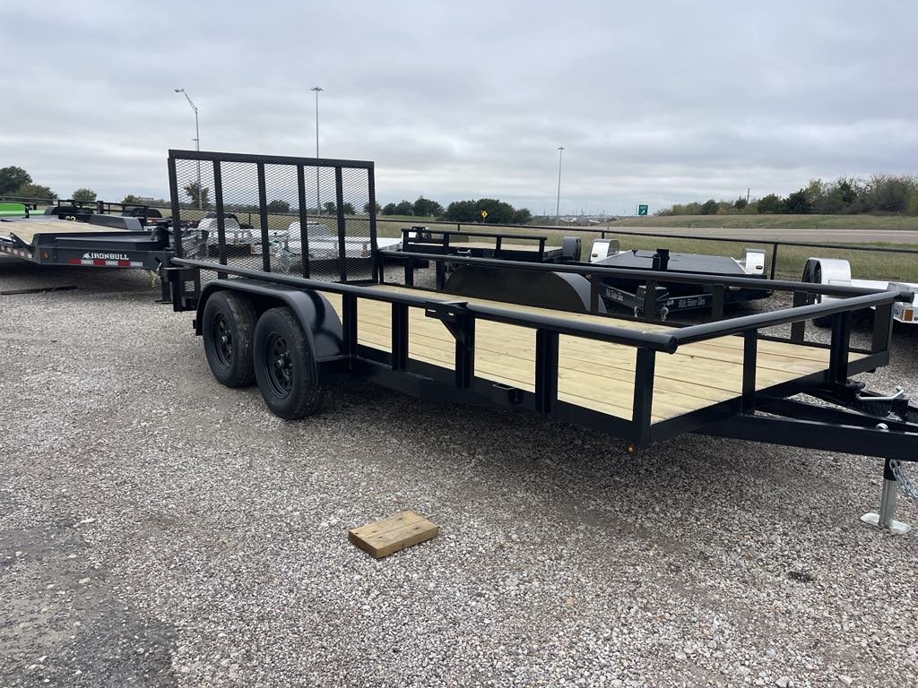 New 2024 Stanley Trailers UTILITY TRAILER 83X18 PIPE TOP WITH REAR GATE ...