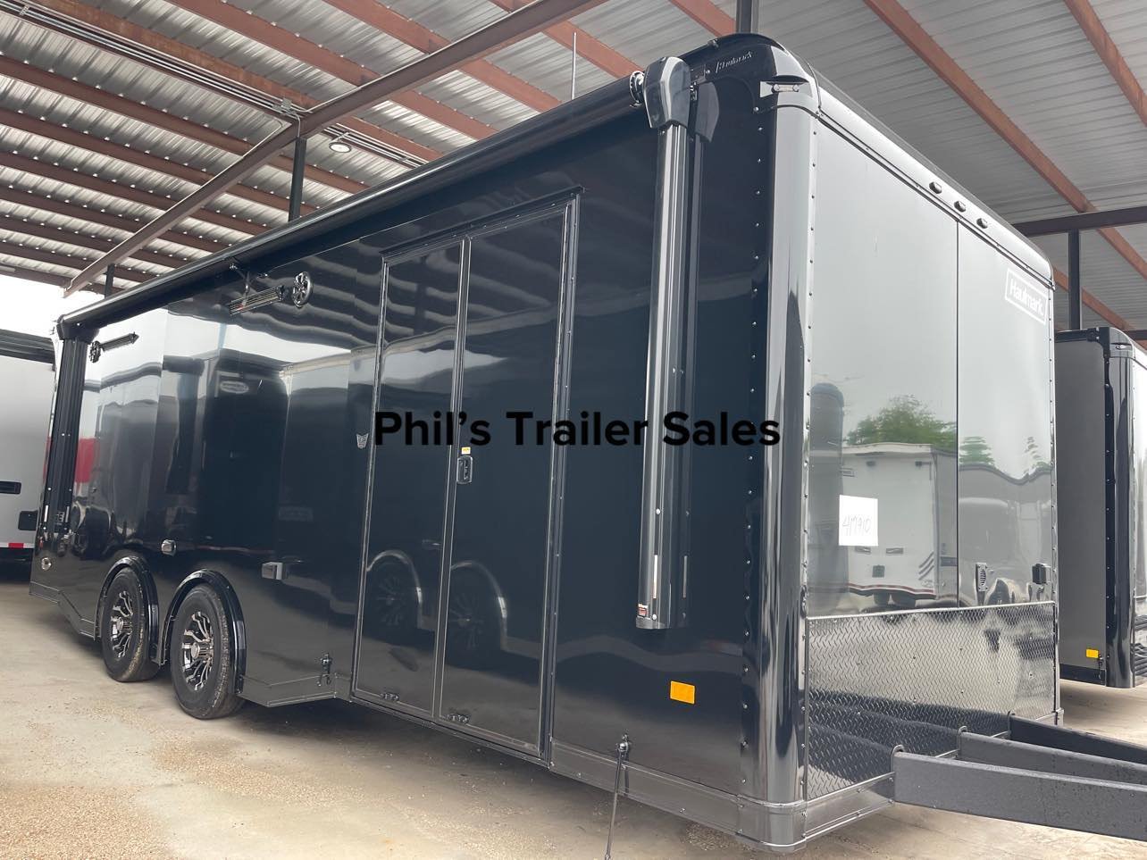 New 24 Haulmark ELECTRIC AWNING EDGE PRO Car / Racing Trailer LOADED ...