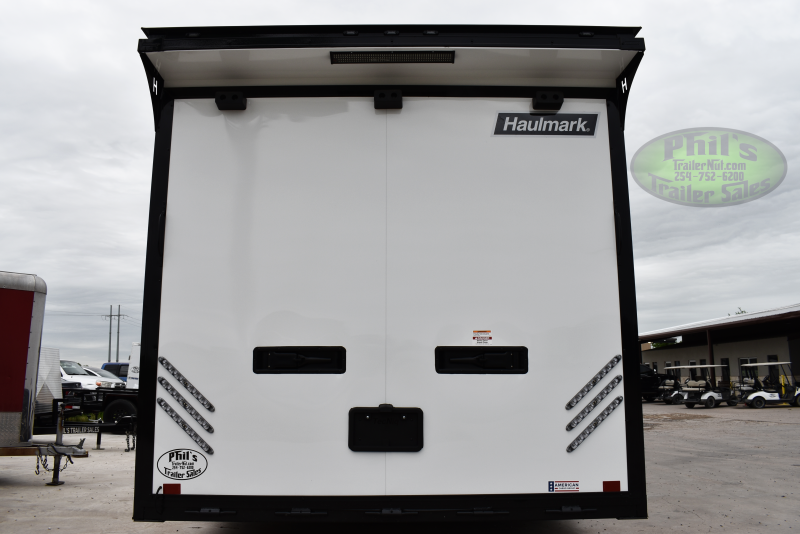 New 28 BLACK TRIM Haulmark EDGE PRO Car / Racing Trailer LOADED ...