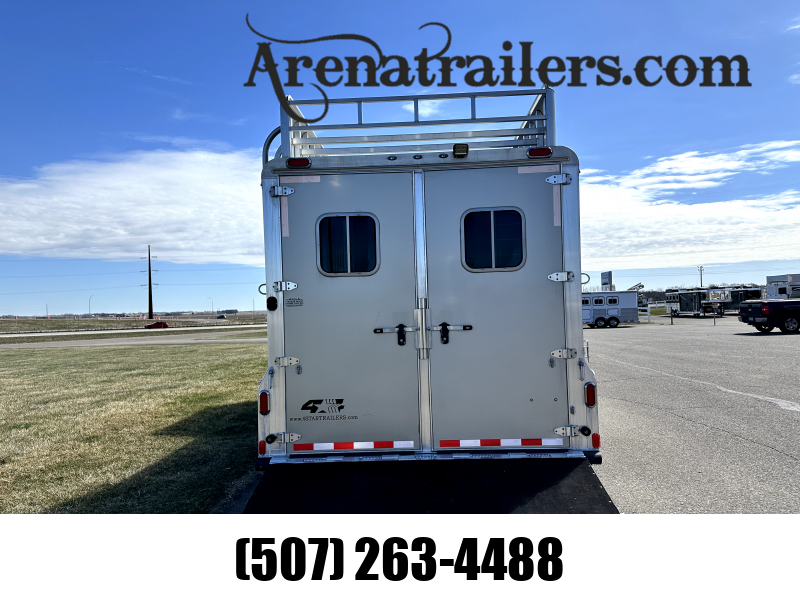 Used 2018 4-Star Trailers 3H 15' Trail Boss LQ Horse Trailer | Randolph ...