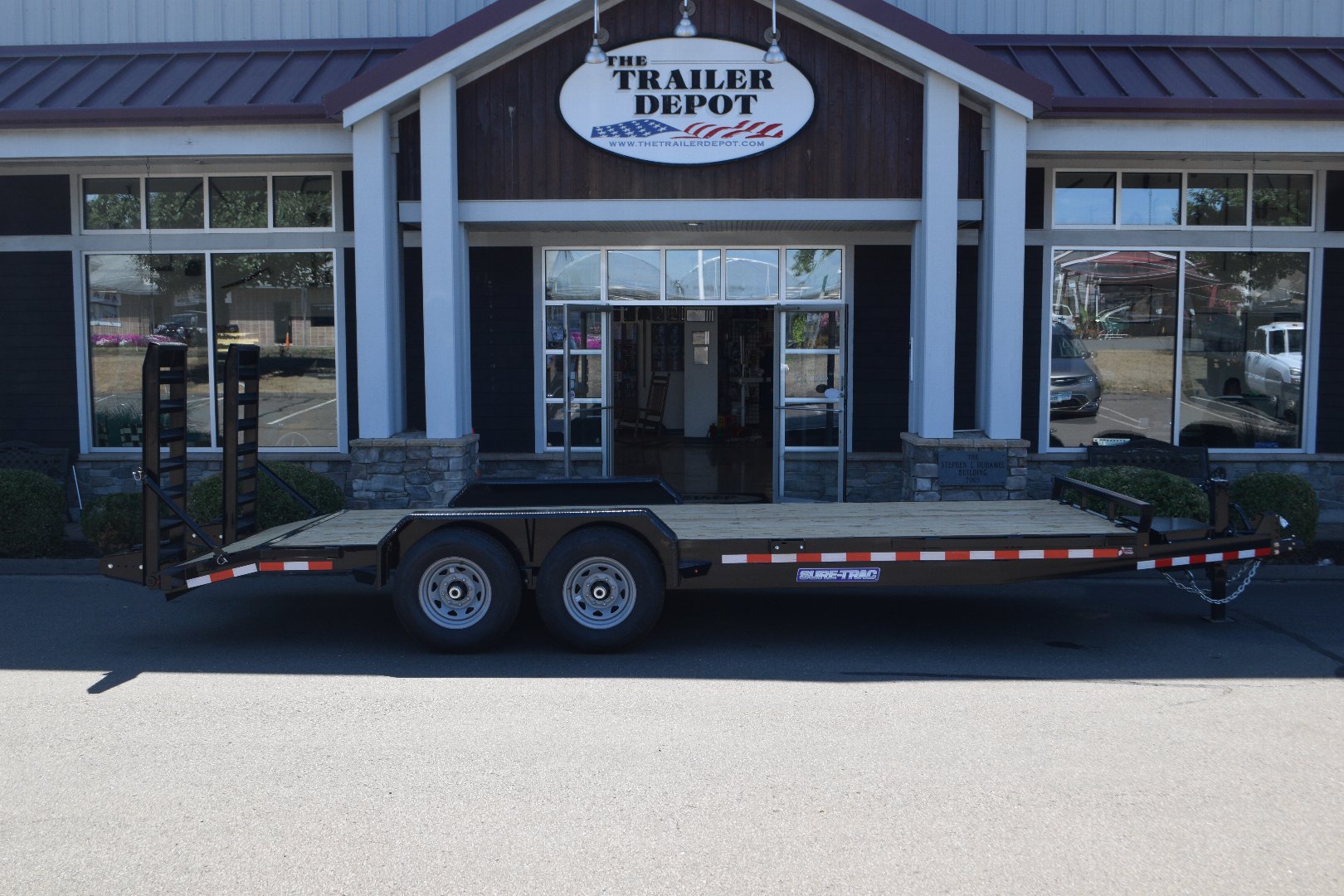New Sure-Trac 7′ X 20′ EQUIPMENT TRAILER 14K | Northford Connecticut