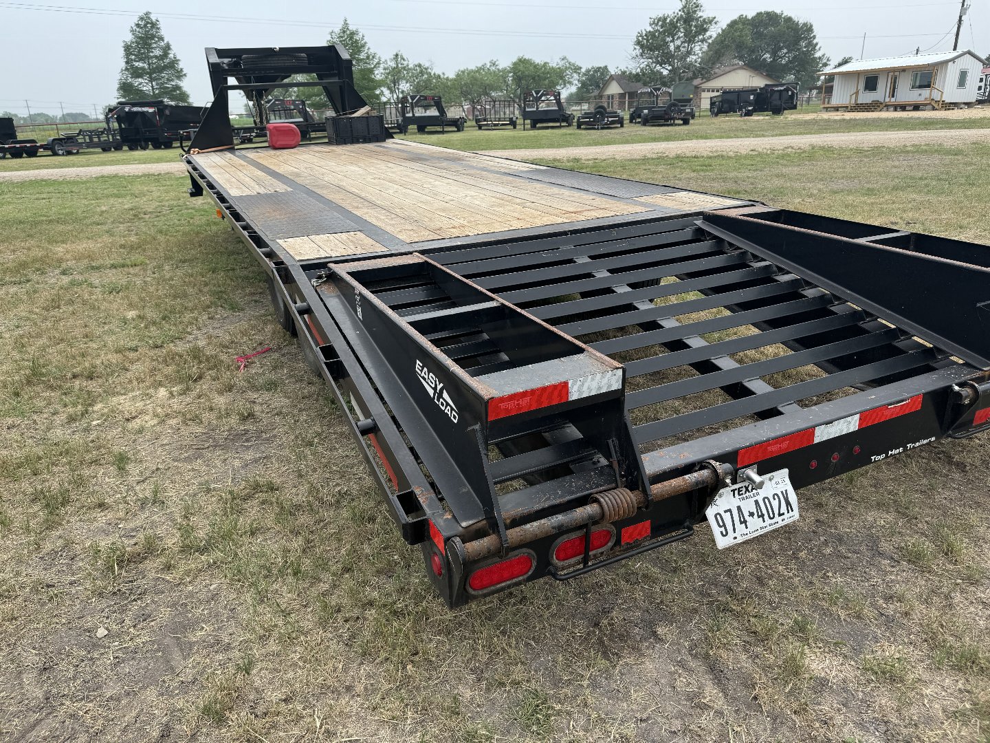 Used 2021 Top Hat Flatbed Trailer | Marion Texas
