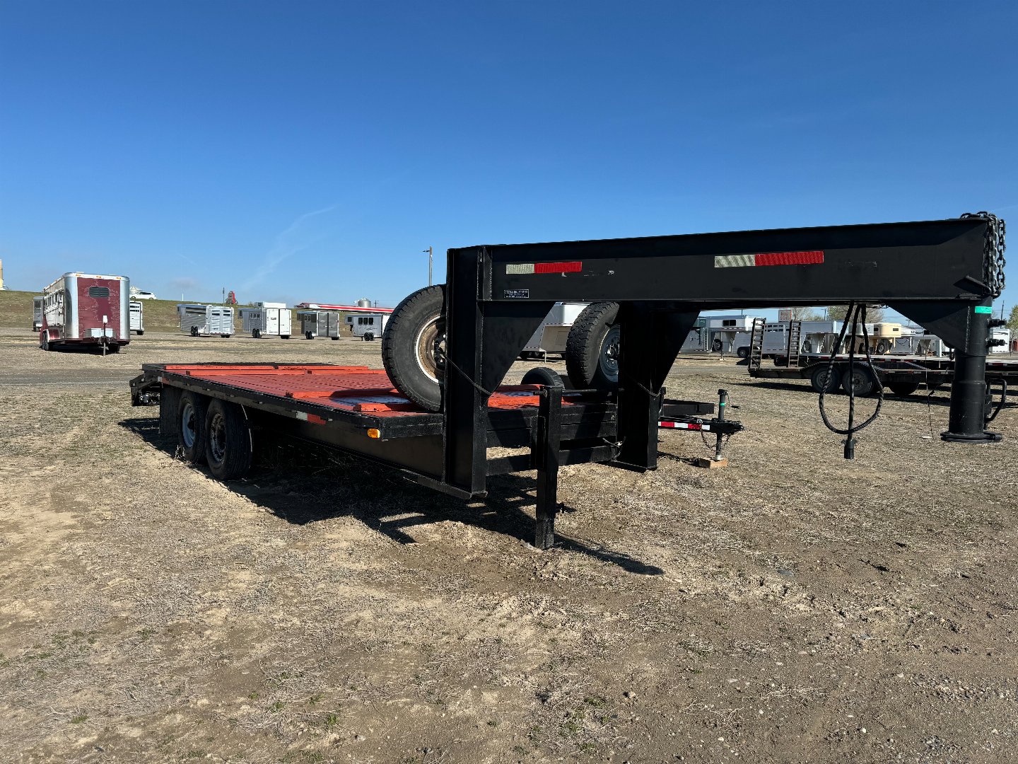 Used 1997 DJ TRAILERS 20' GN Flatbed Trailer | Three Forks Montana