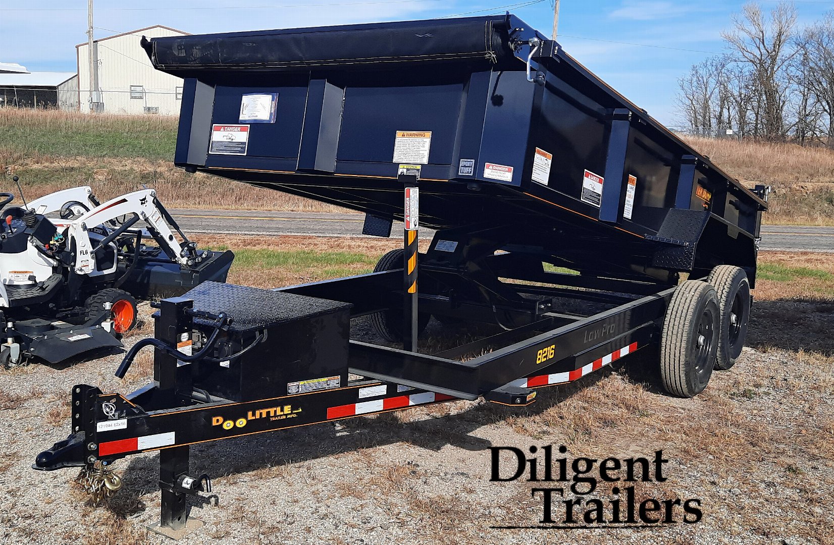 New 2024 DOOLITTLE TRAILER MFG 82"x16' Dump Trailer Dump Trailer ...