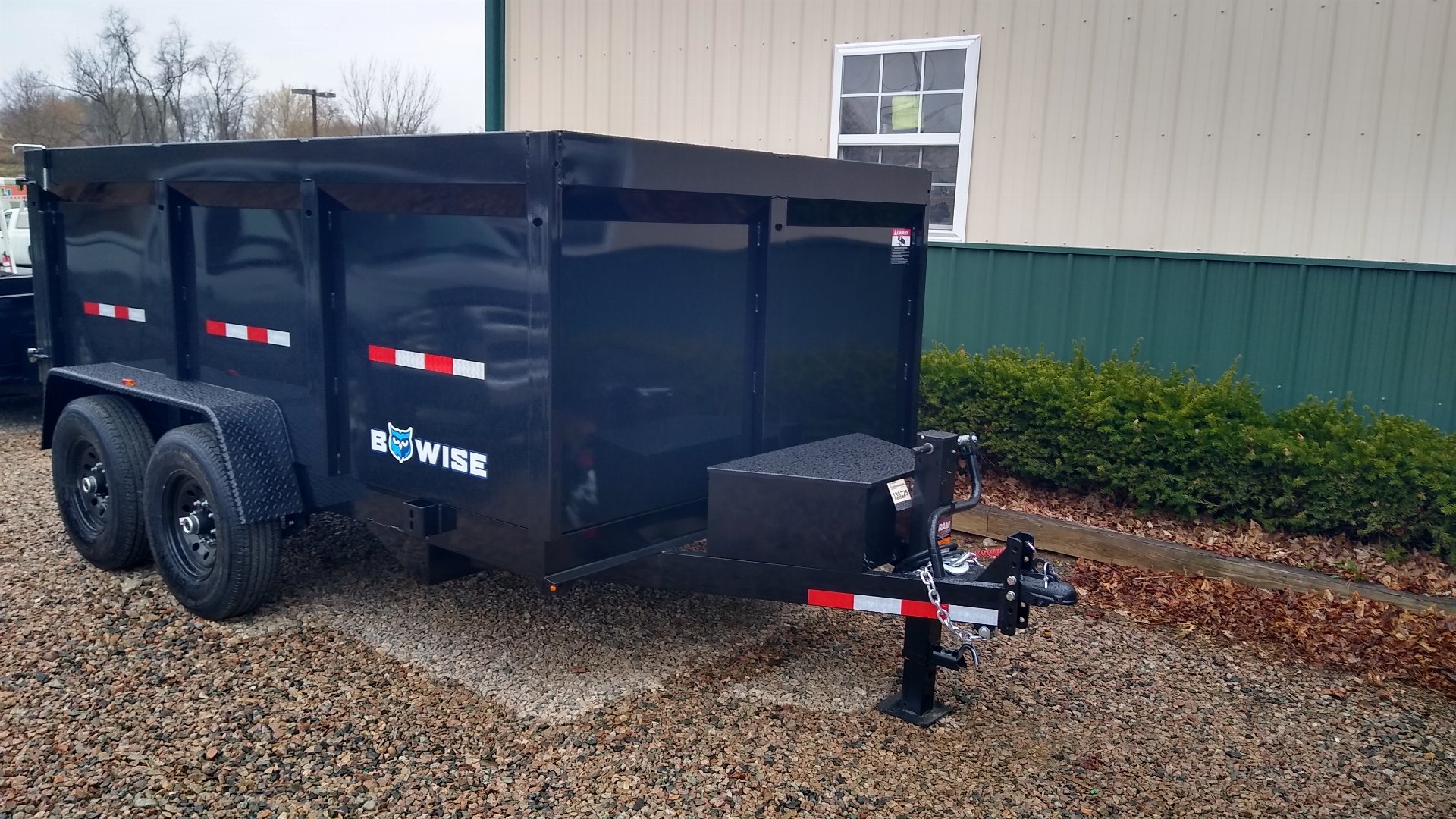 New 2026 BWISE DT712LP-LE-14H Dump Trailer | Washington New Jersey