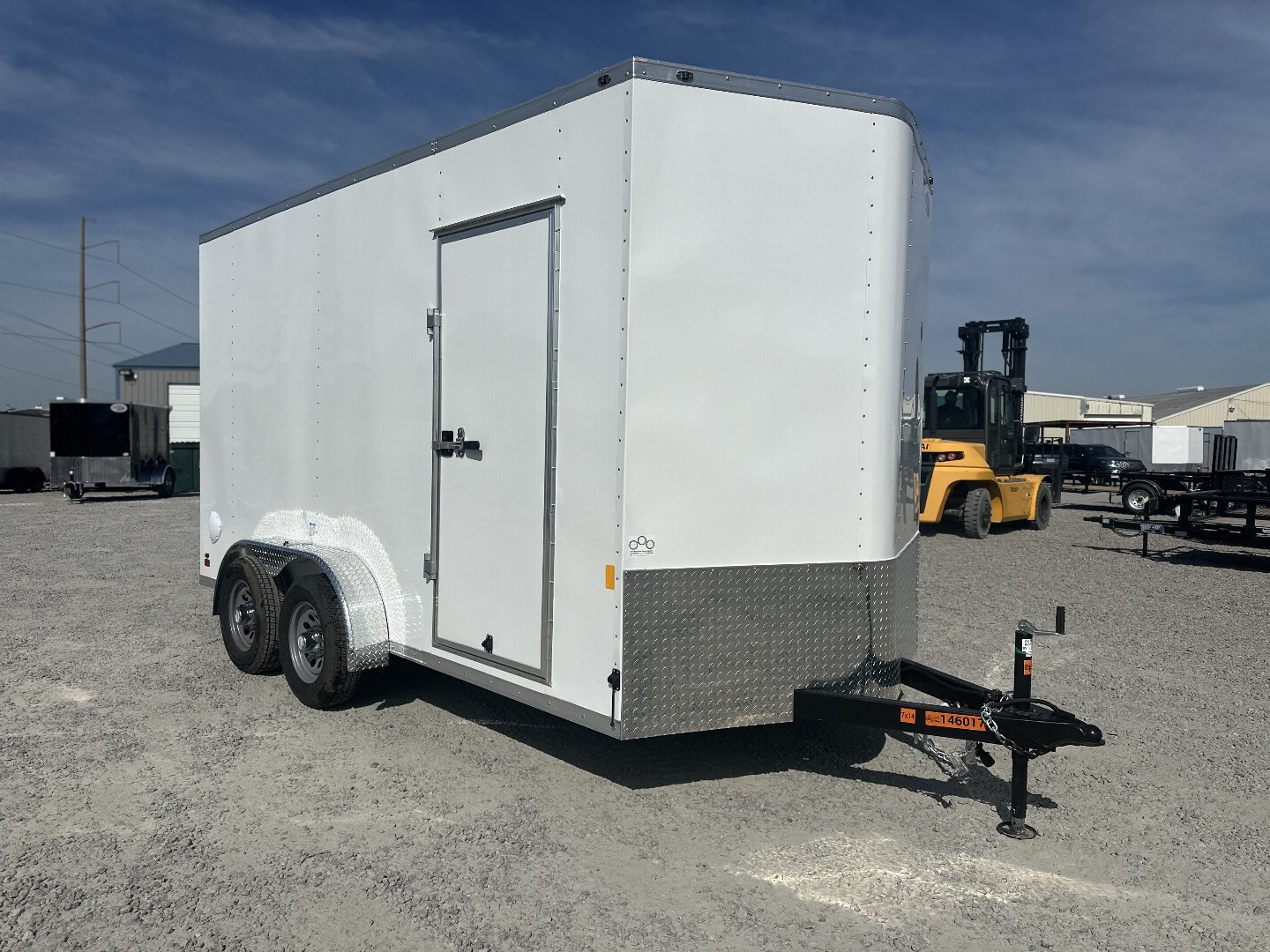 New 2025 CONTINENTAL CARGO 7x14 w/ Ramp Door Cargo / Enclosed Trailer ...