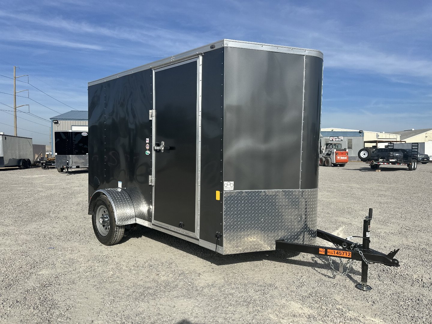 New 2025 CONTINENTAL CARGO 6X10 w/ Ramp Cargo / Enclosed Trailer ...