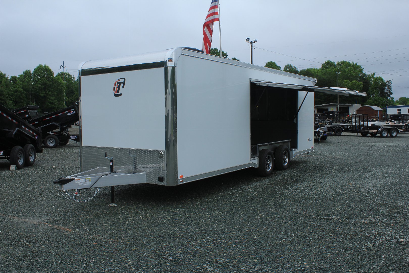 New 2024 INTECH TRAILERS 8.5x24 10K Car / Racing Trailer | Burlington ...