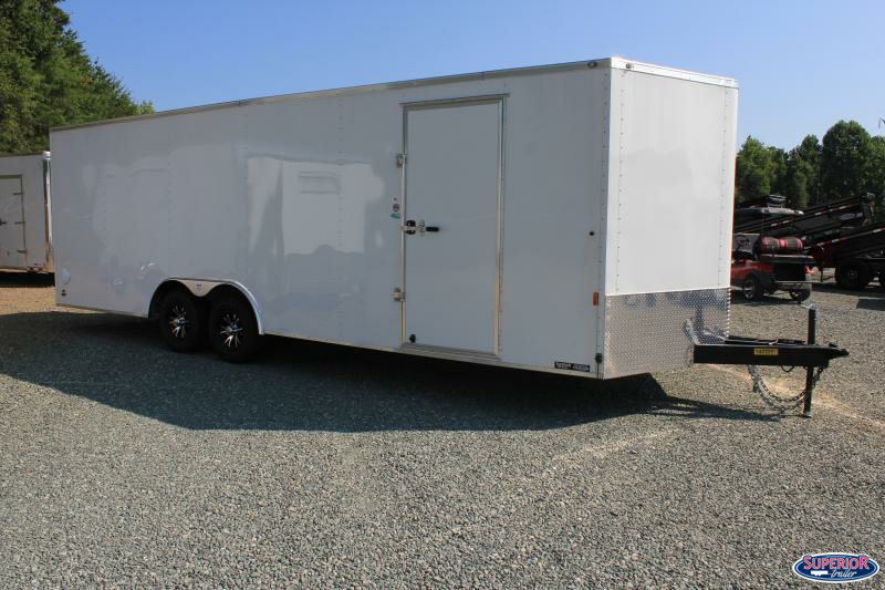 Enclosed Car Trailers - Superior Trailers | NC and VA Flatbed and Cargo ...