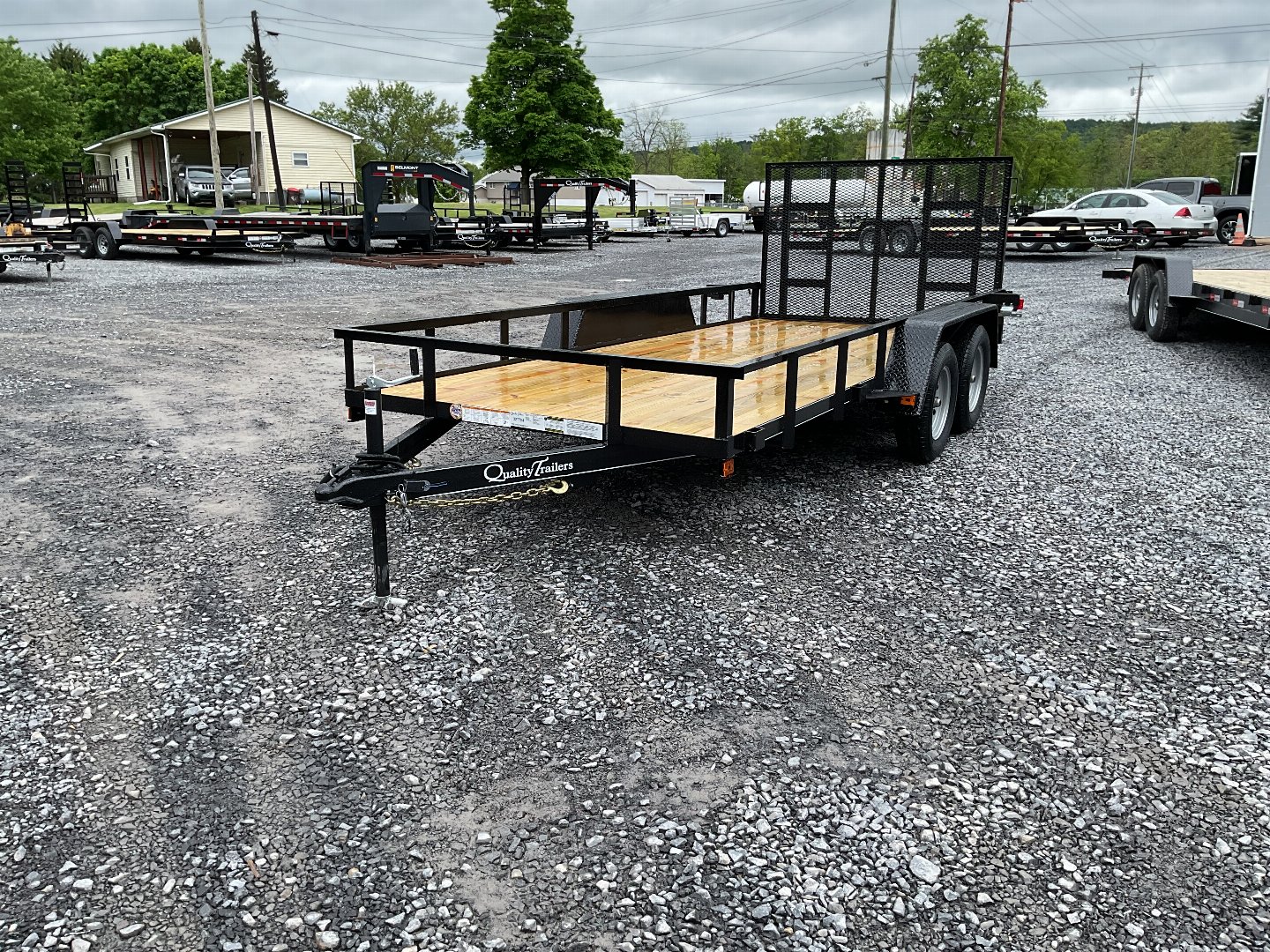New 2024 QUALITY TRAILERS Econ-B Utility Trailer | Howard Pennsylvania