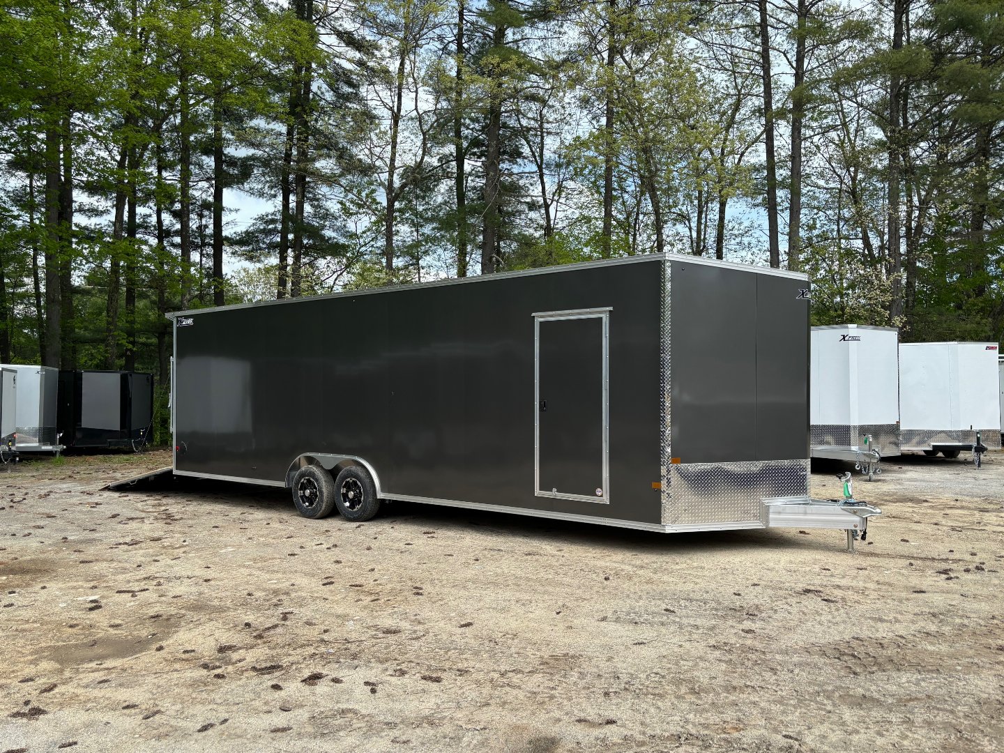 New 2024 High Country 8.5x28 +3ft V-Nose Aluminum trailer/9990GVW/ 7'6 ...
