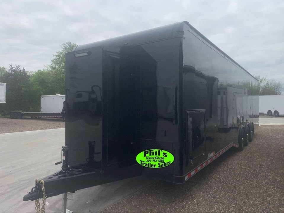New 34' Haulmark EDGE Race Trailer Car Hauler /AWNING/ TONGUE BOX ...