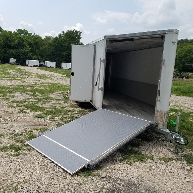 Used 2023 R&R 7x18 All Aluminum Drive Thru Snowmobile Trailer | Seneca ...