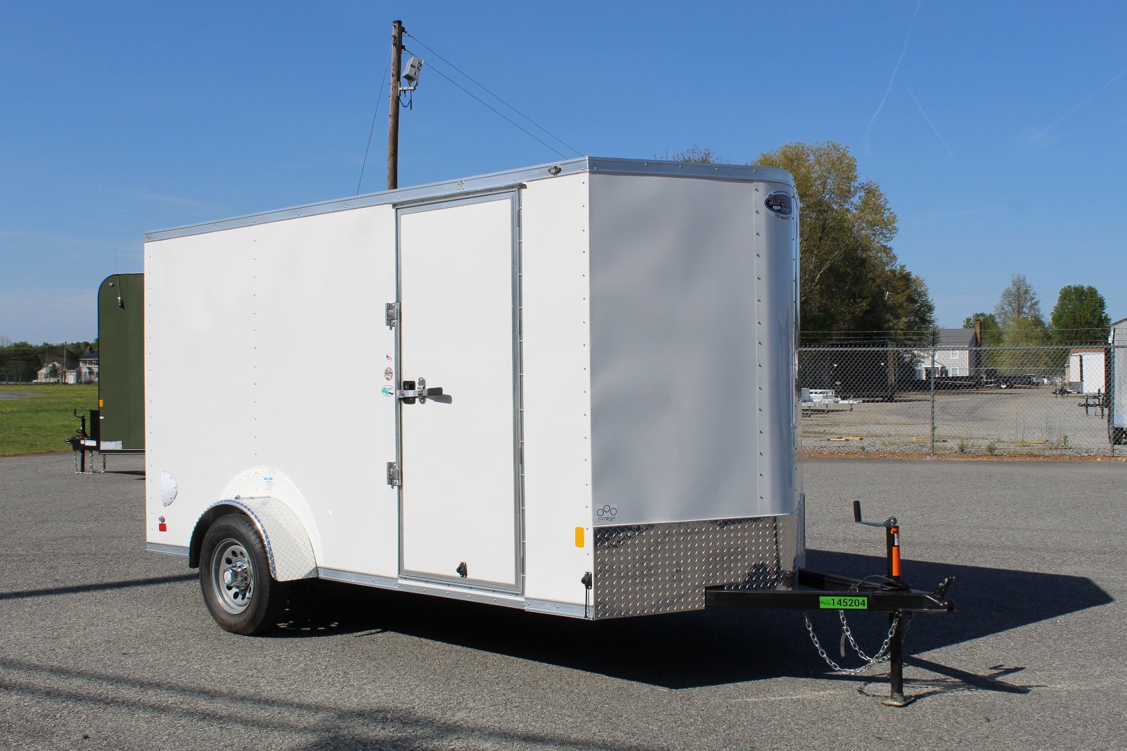 New 2025 CONTINENTAL CARGO 6X12 Enclosed w/ Rear Wing & Ramp Door ...