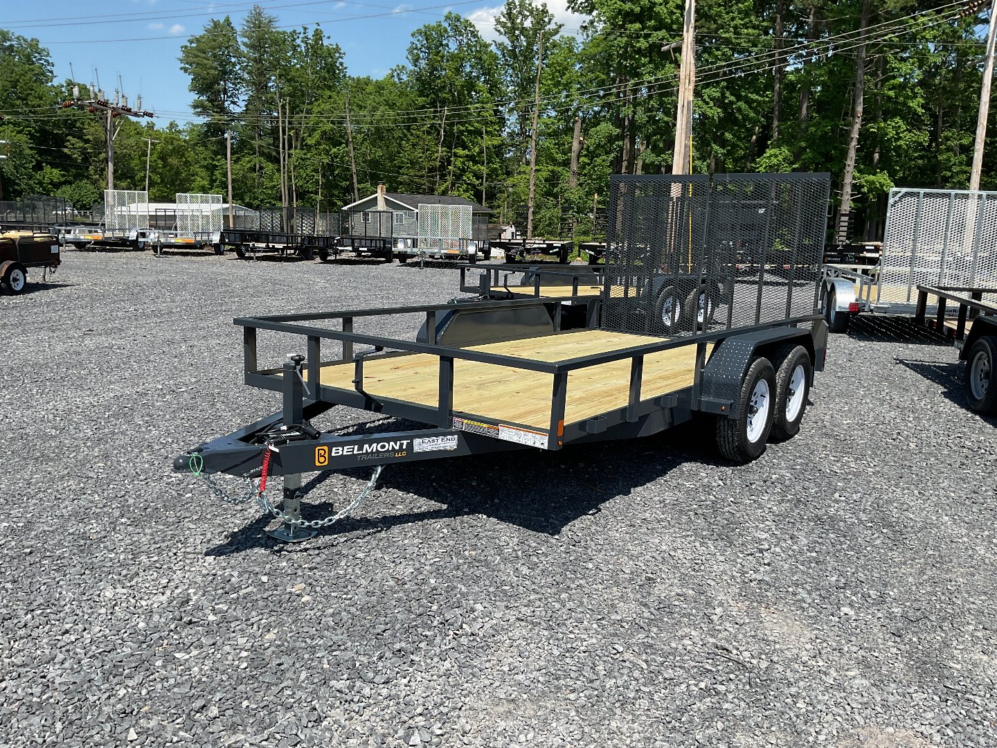 New 2024 Belmont LT614TT-7K Utility Trailer/Equipment Trailer 82"x14 ...