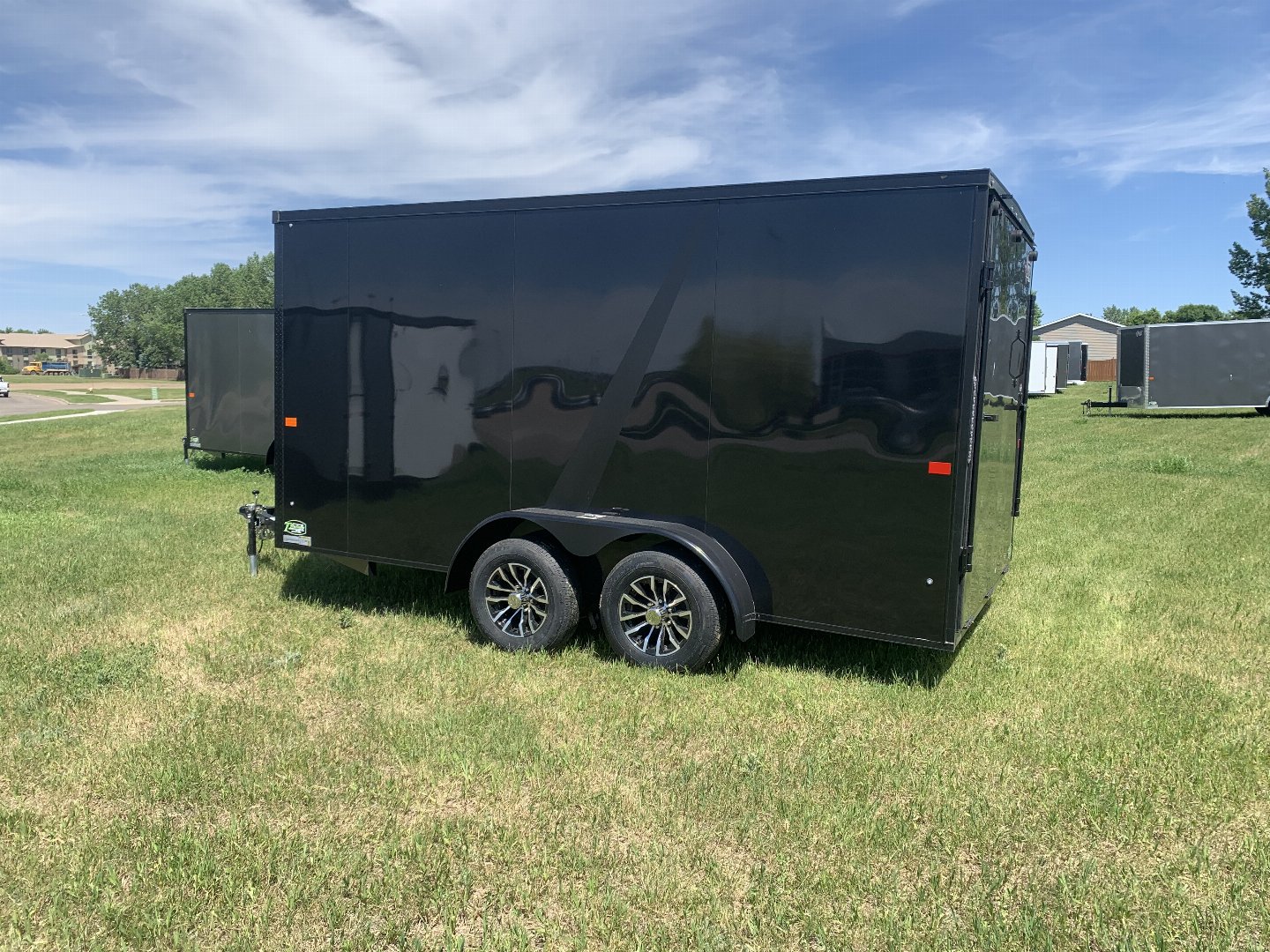 New NEW 2024 AERO 7x14 +2 V ALUMINUM Wheels BLACKOUT Edition QUALITY ...