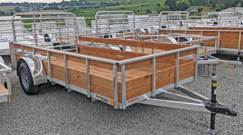New 2025 Legend 6x10 Open Aluminum High Wood Side Trailer | Mount ...