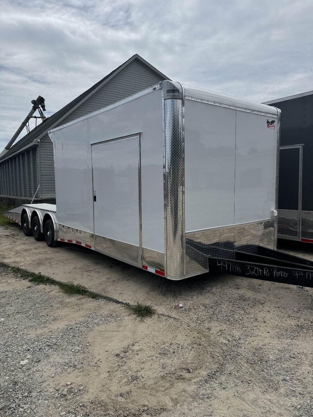 New 2024 Quality Cargo Race trailer hybrid Car / Racing Trailer ...