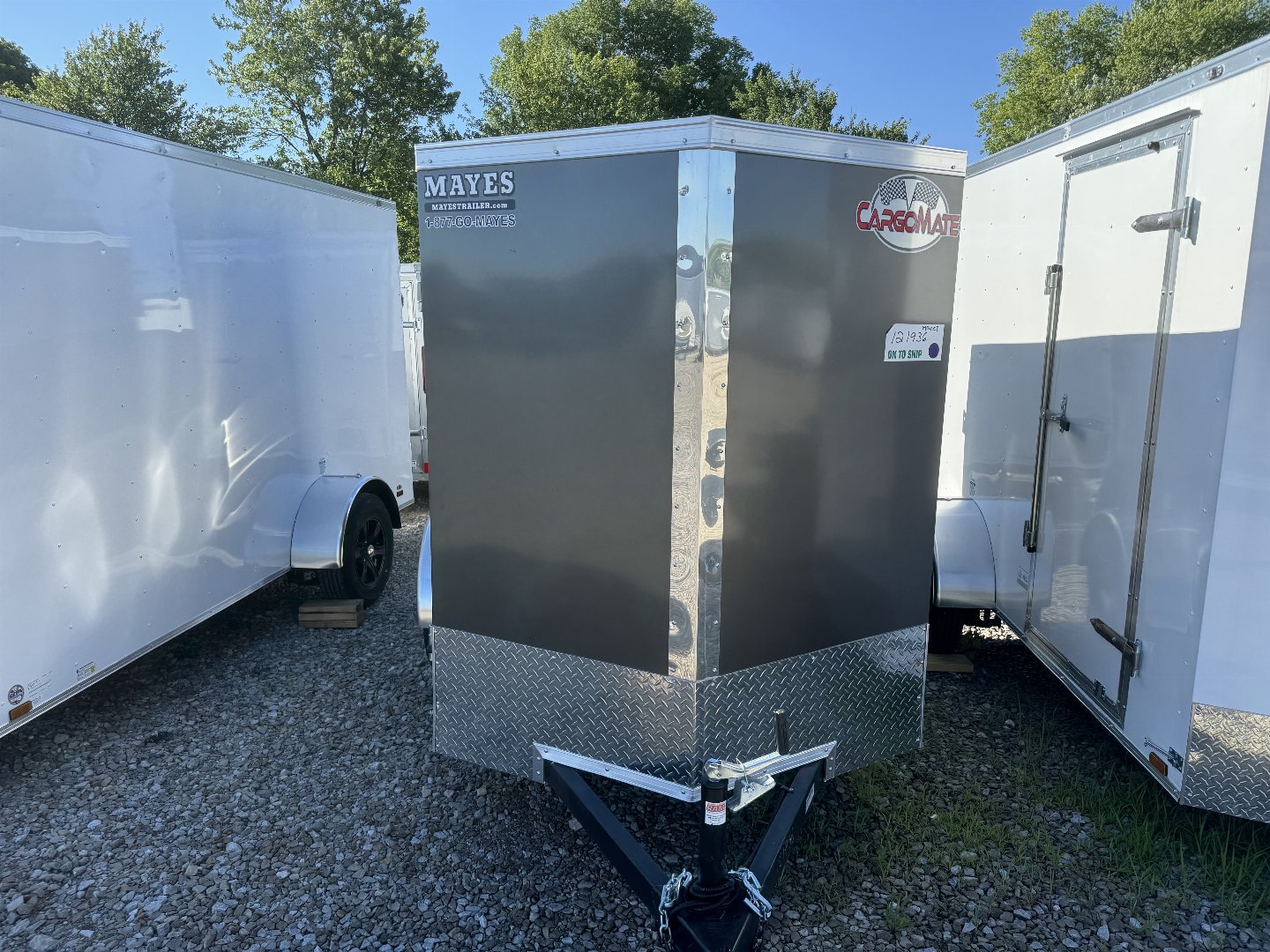 New 2025 CARGO MATE EHW58SA Cargo / Enclosed Trailer 5X8 SA DOUBLE DOOR ...