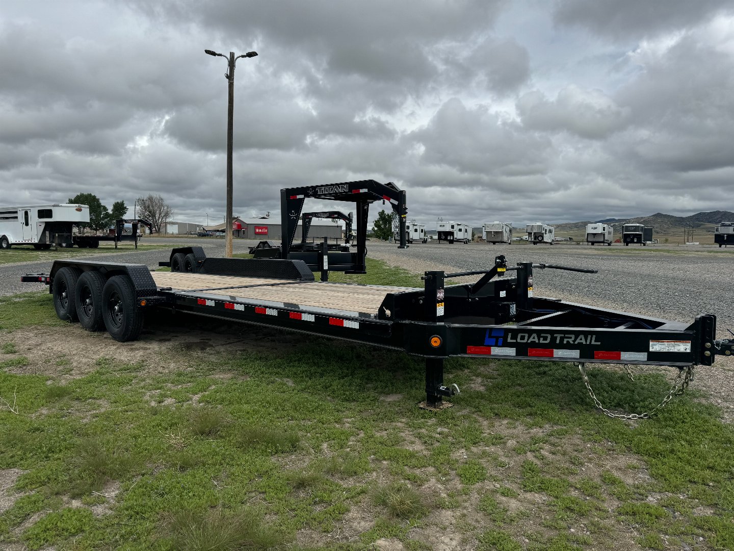 New 2024 Load Trail 26' Triple Axle Tilt Trailer | Three Forks Montana