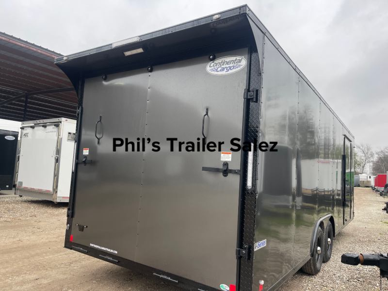 New Continental Cargo 28 Enclosed Trailer car hauler Car / enclosed ...