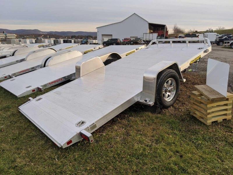 New 2025 Aluma 6'9" x 14' SR Utility w/ Side Ramps, Bi-Fold Gate, Rear ...