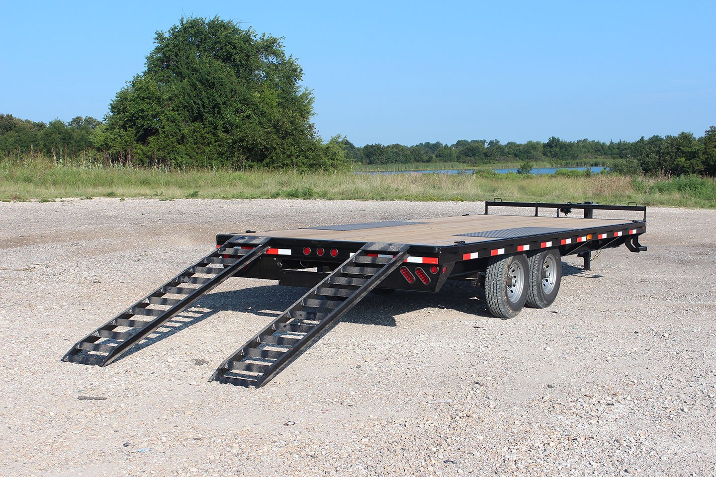 New 2022 Iron Bull Deckover Trailer / FDP Series / 102" wide x 22' long ...