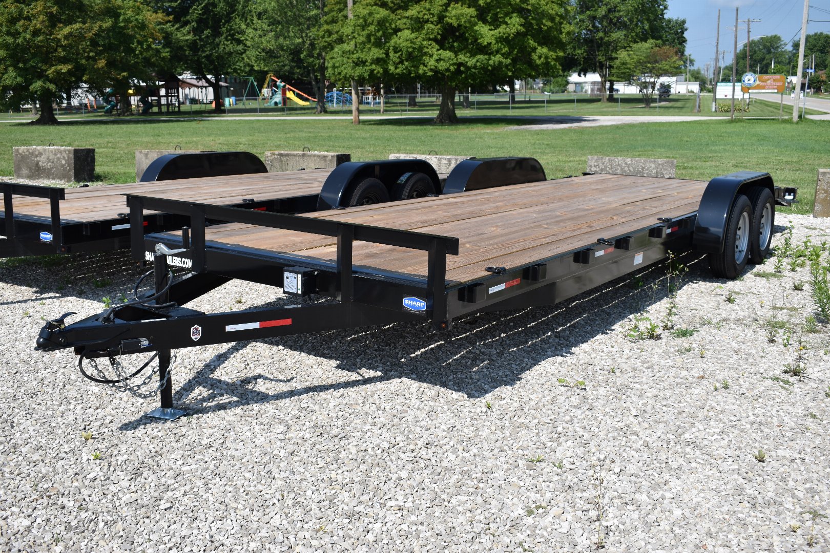 New 2024 L&O Manufacturing 24' CH Utility Trailer | Elnora Indiana