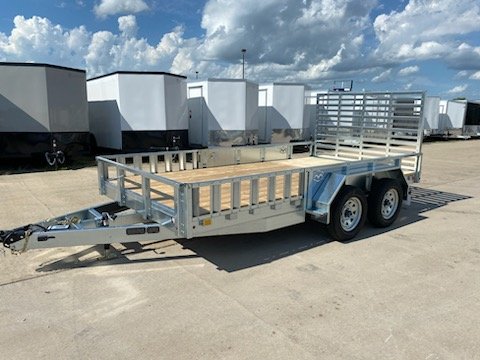 New 2024 METAL VALLEY MFG MV7X14UT TANDEM AXLE | East Grand Forks Minnesota