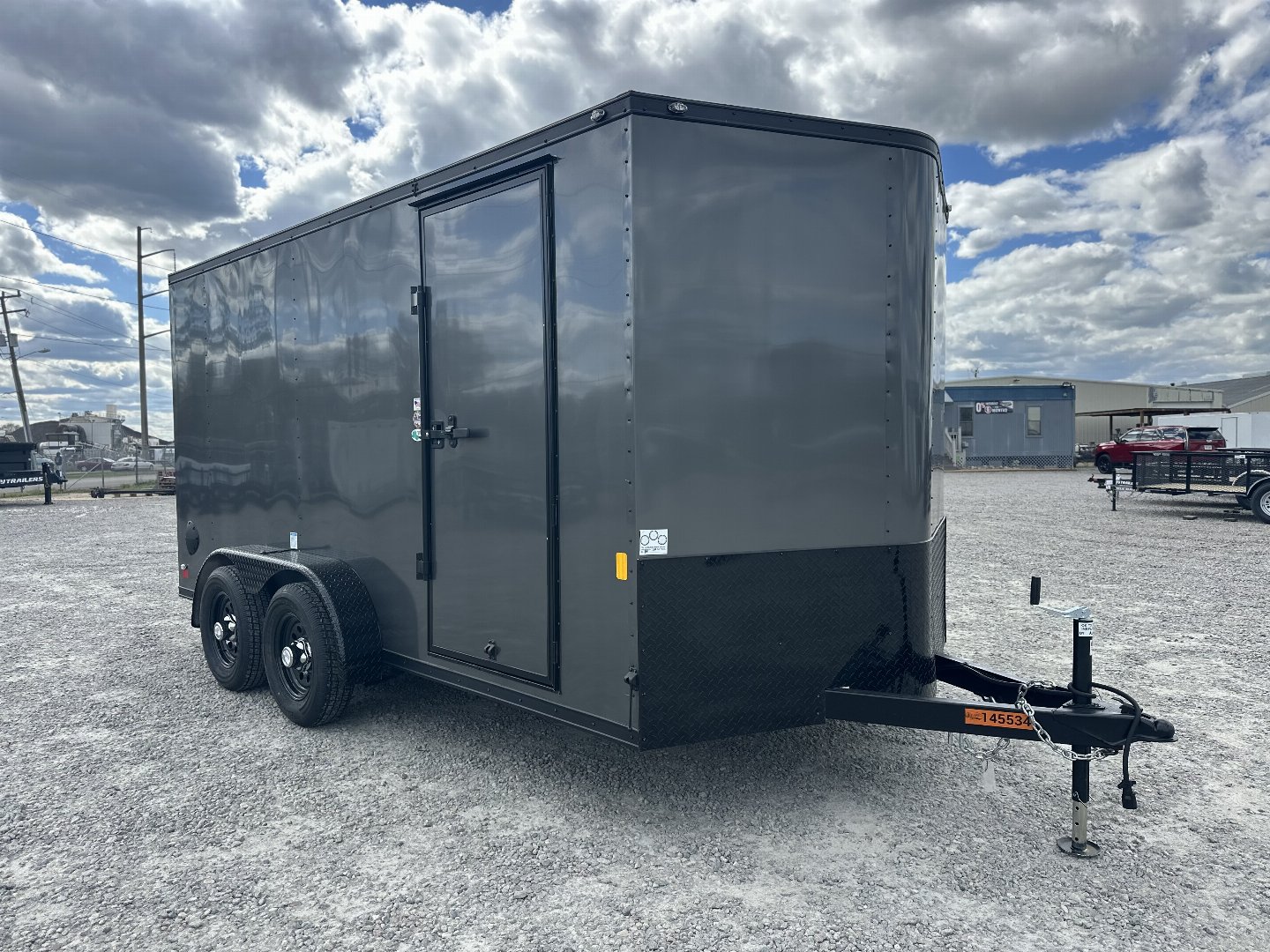 New 2025 CONTINENTAL CARGO 7x14 w/ Ramp & Black Out Pkg | Burlington ...