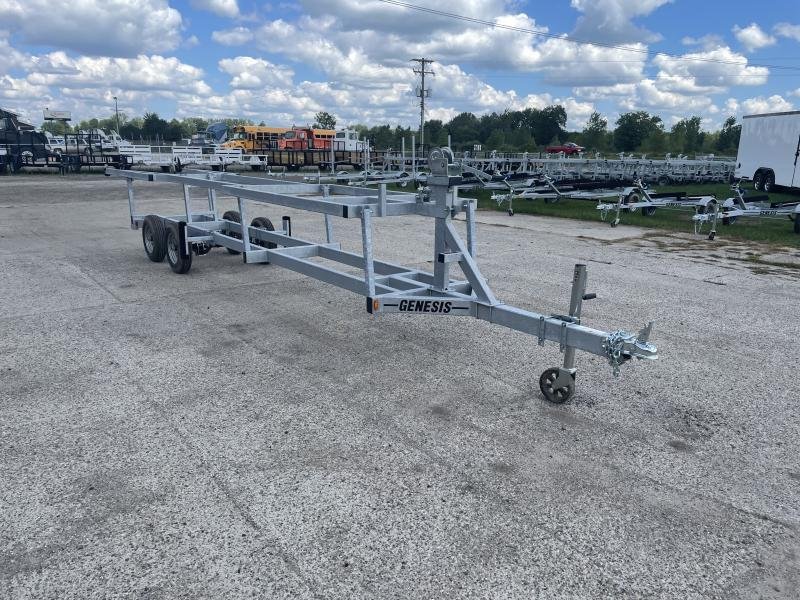 New 2023 Genesis Trailers 20ft Tandem Axle Crank Up w/Brakes Boat ...