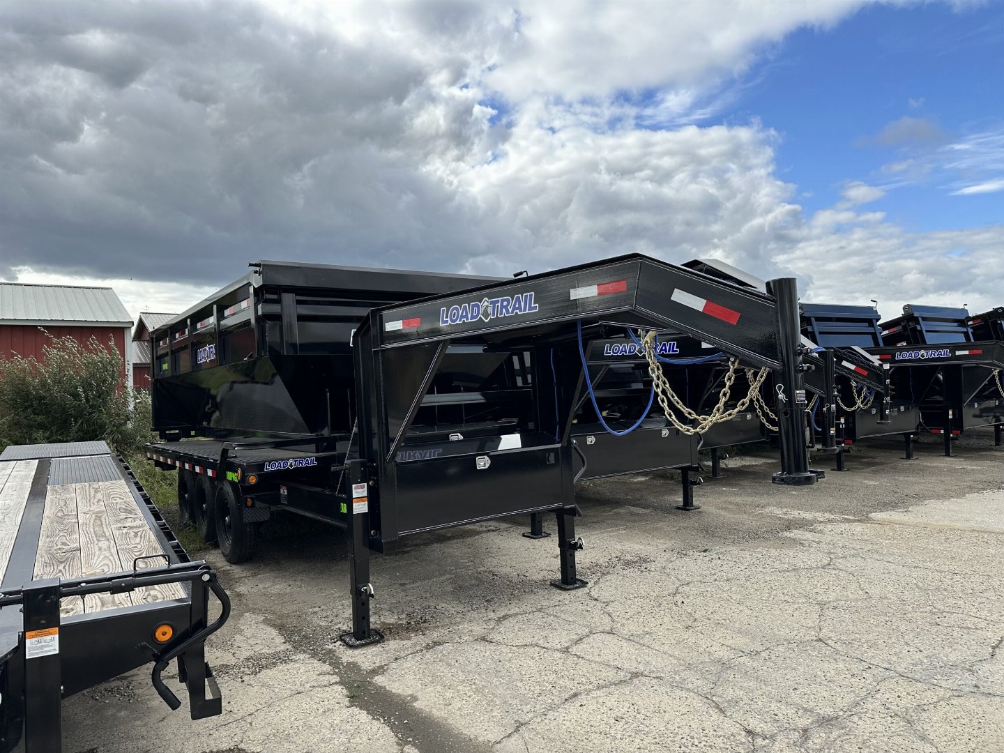 New 2024 LOAD TRAIL 83"x16' 21k Drop-N-Go Frame Only Dump Bodies "Aged ...