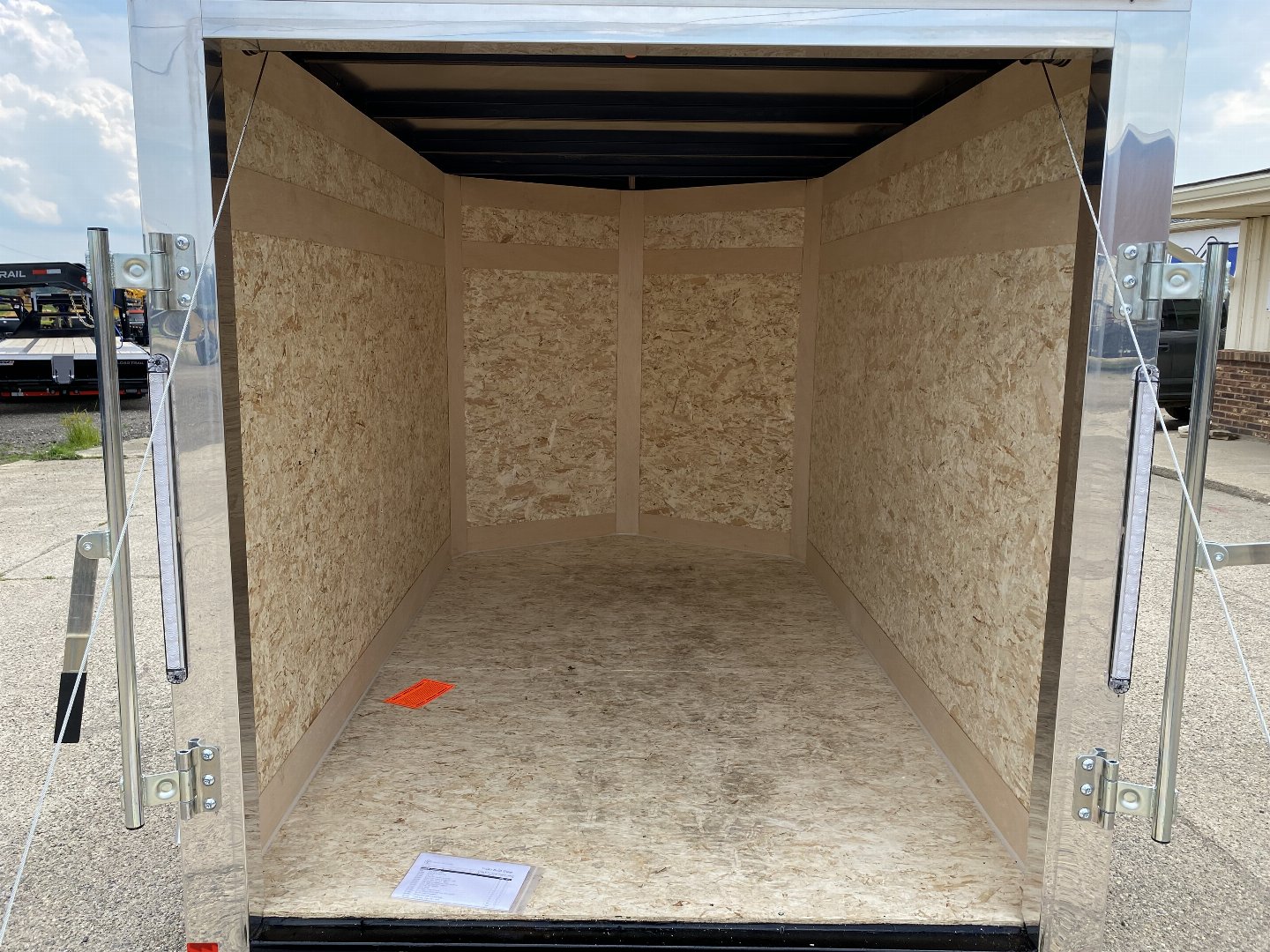 New 2024 CROSS TRAILERS Alpha 5x8 V-Nose Ramp Door Cargo / Enclosed ...