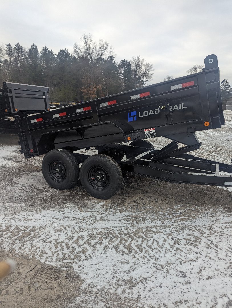 New LOAD TRAIL 83X16 14k DUMP TRAILER LO PRO 2FT WALL | Grayling Michigan