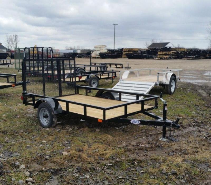 New 2025 AMO 5 x 10 A.M.O. Landscape Light Duty Trailer | Monroe Michigan