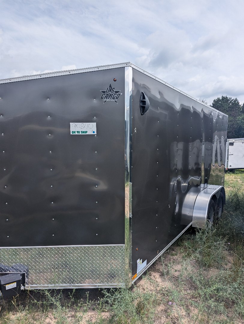 New 2024 16x7 US Cargo / Enclosed Trailer | Grayling Michigan
