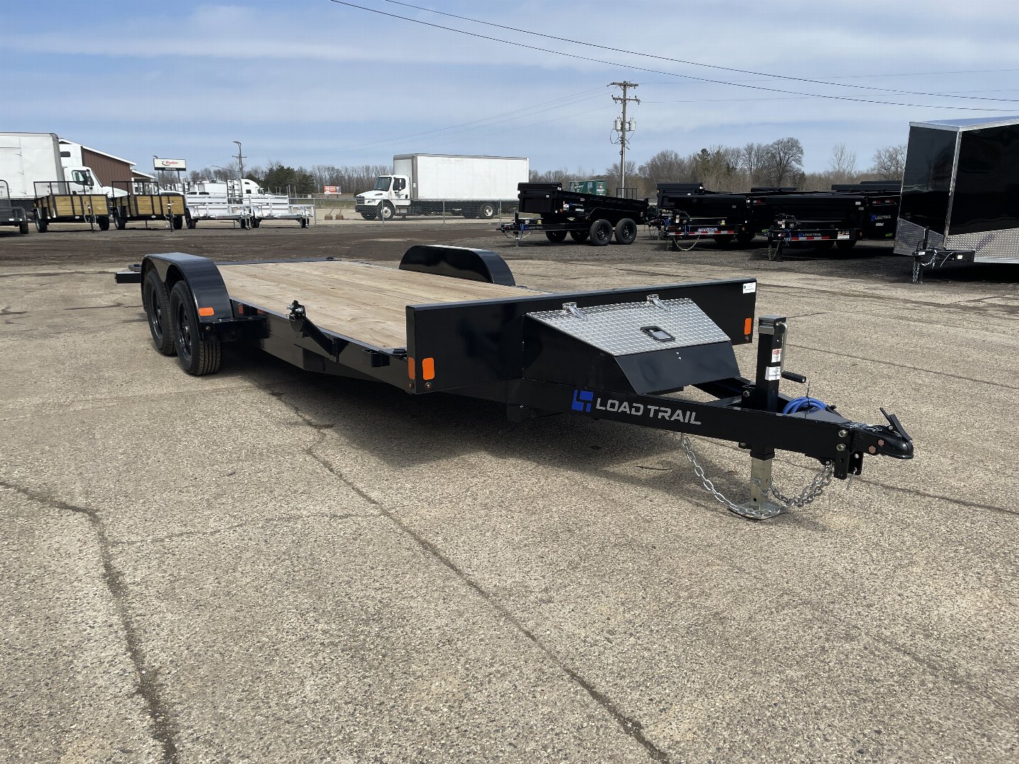 New 2024 LOAD TRAIL 83"x20' 7k Max Tilt Trailer | Wayland Michigan