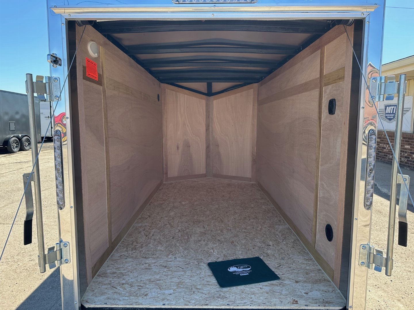New 2024 US CARGO Scout 5x10 V-Nose Ramp Door Cargo / Enclosed Trailer ...