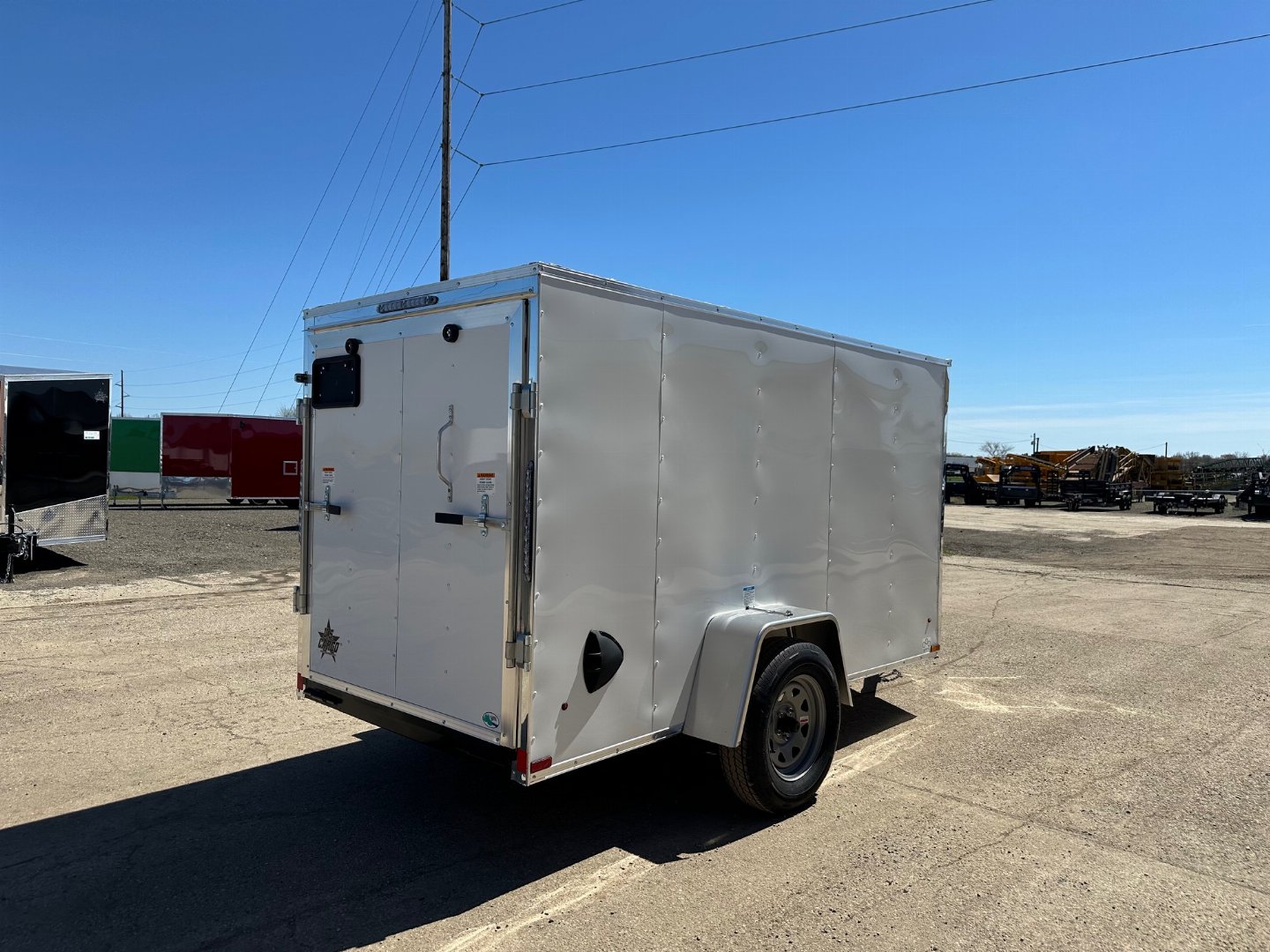 New 2024 US CARGO Scout 5x10 V-Nose Ramp Door Cargo / Enclosed Trailer ...